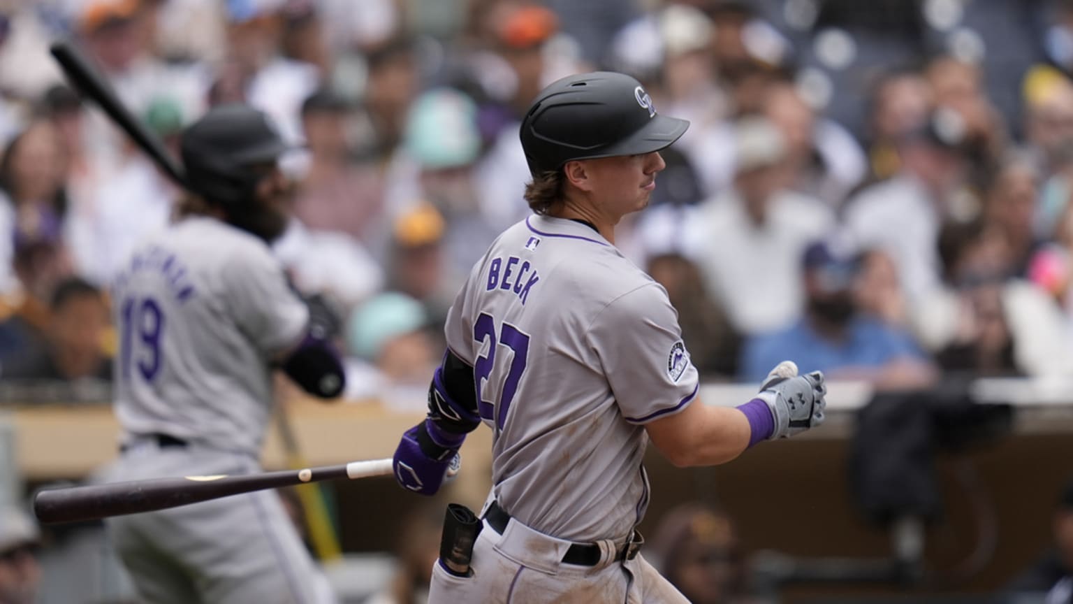 Jordan Beck's RBI single | 05/15/2024 | Colorado Rockies