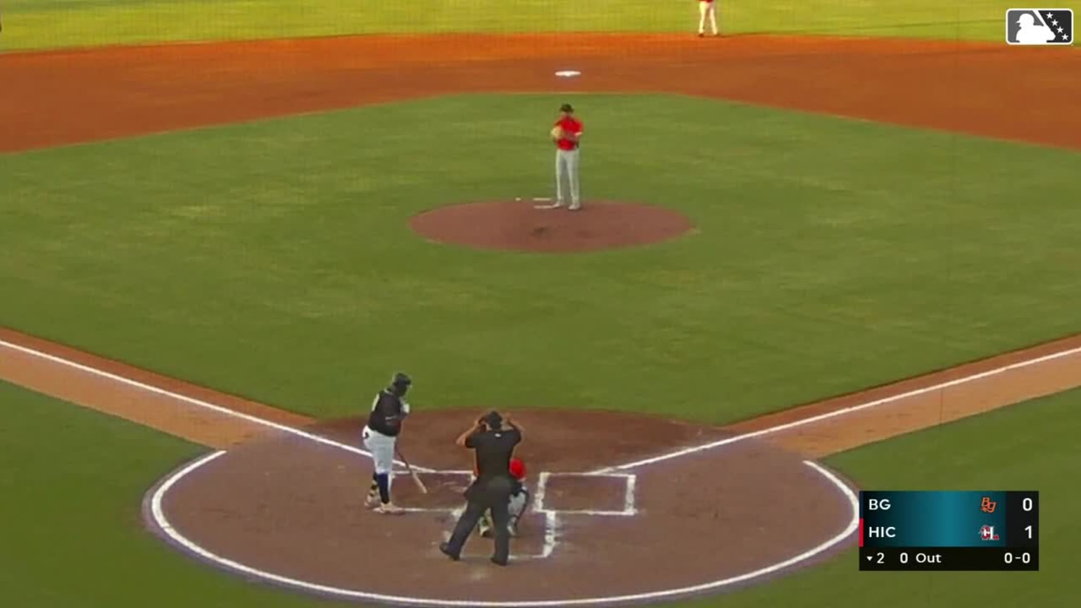 Malcolm Moore hits his first professional home run | 08/21/2024 | Texas ...