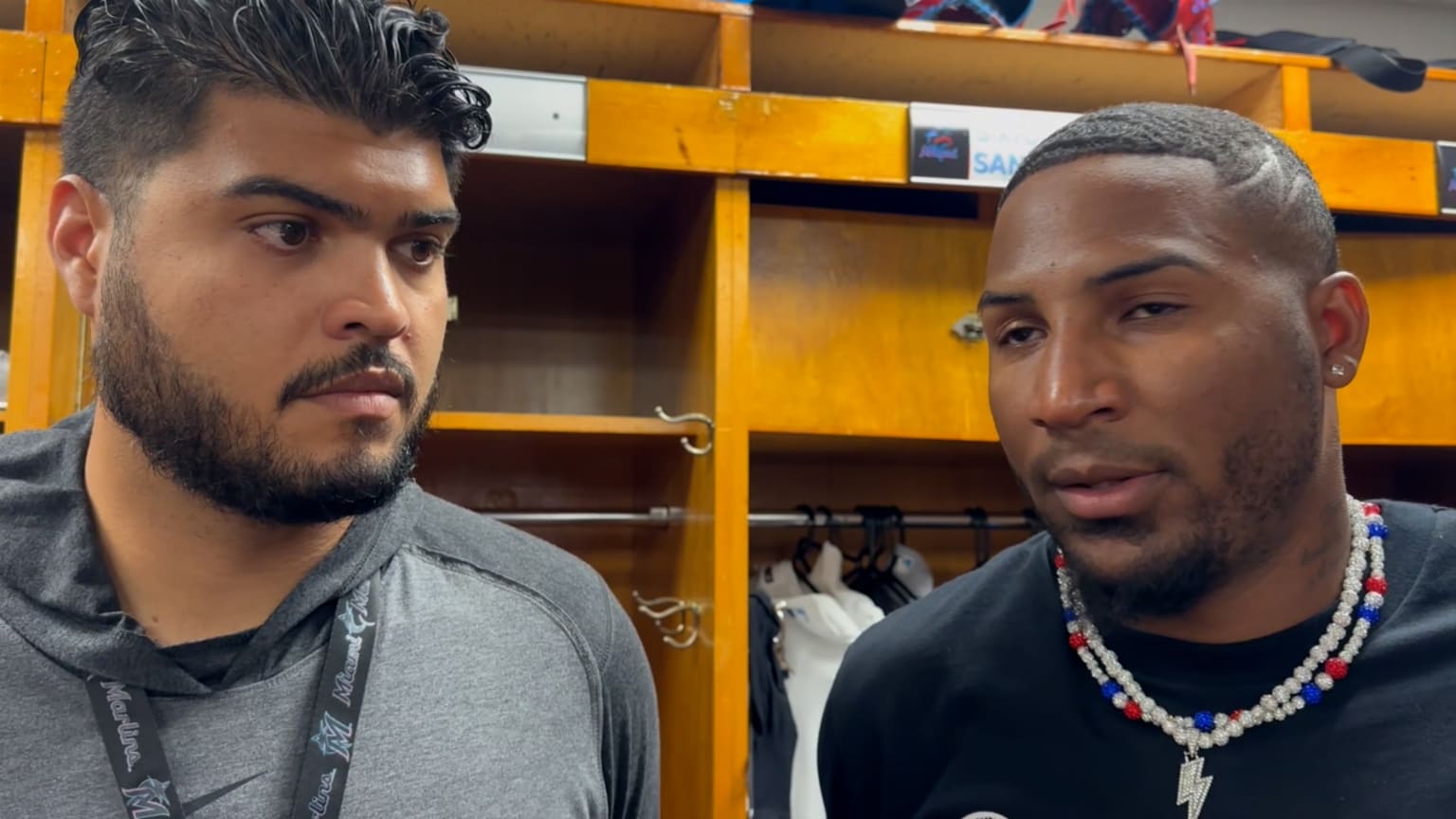 Sixto Sánchez discusses his return to the MLB club | 03/23/2024 | Miami ...