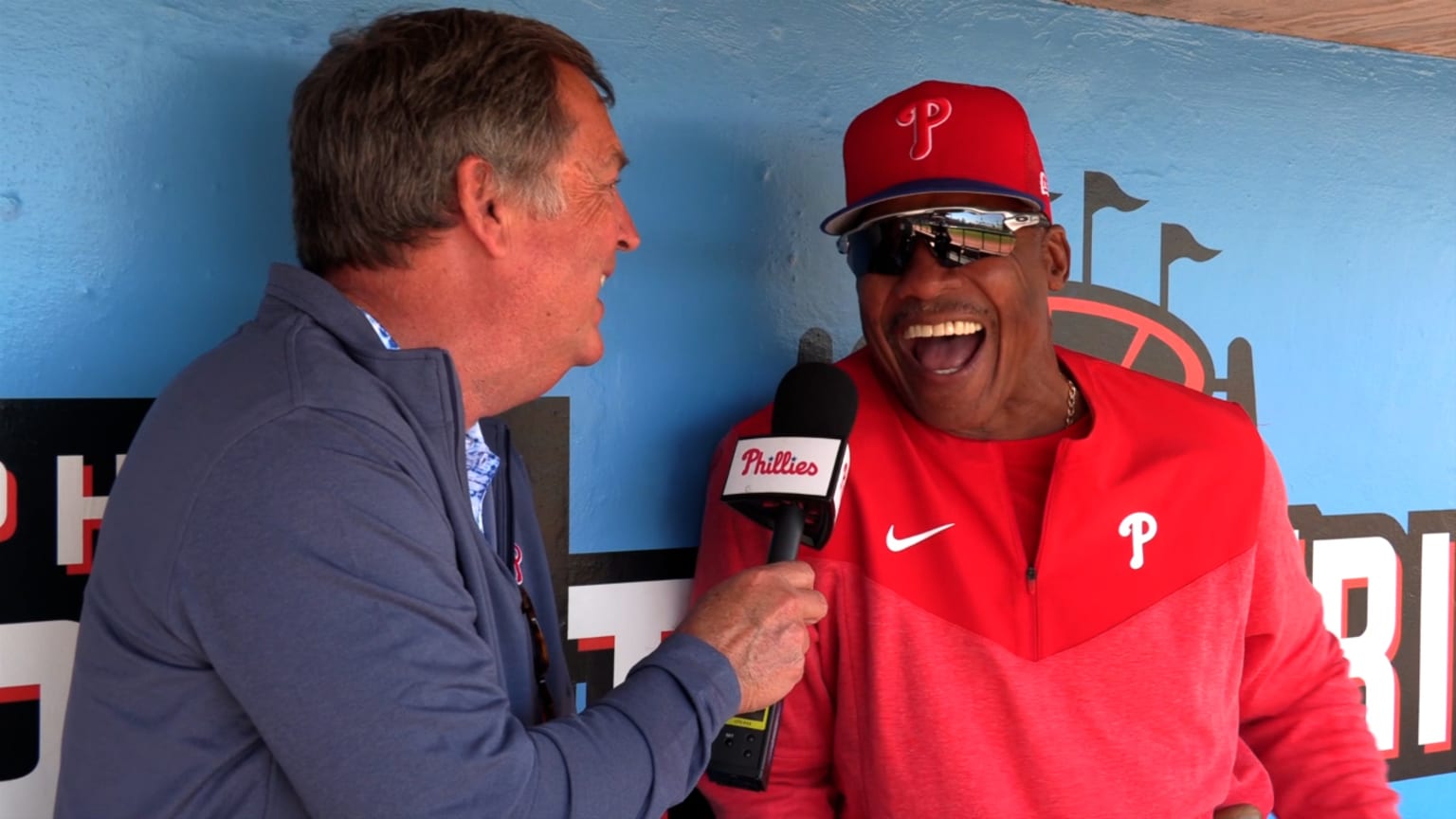 Samuel joins the Phillies' camp as a guest instructor | 03/18/2023 ...
