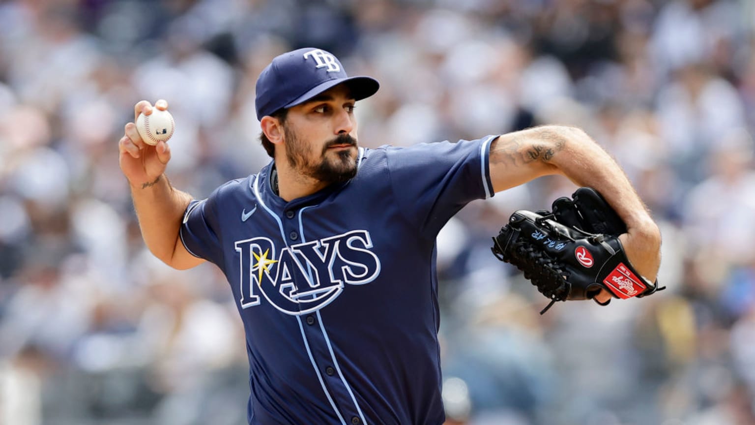 Zach Eflin K's six batters in start vs. Yankees | 04/20/2024 | Tampa ...