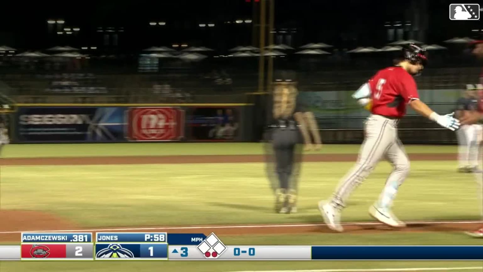 Marco Dinges hits first home run | 04/25/2025 | Milwaukee Brewers