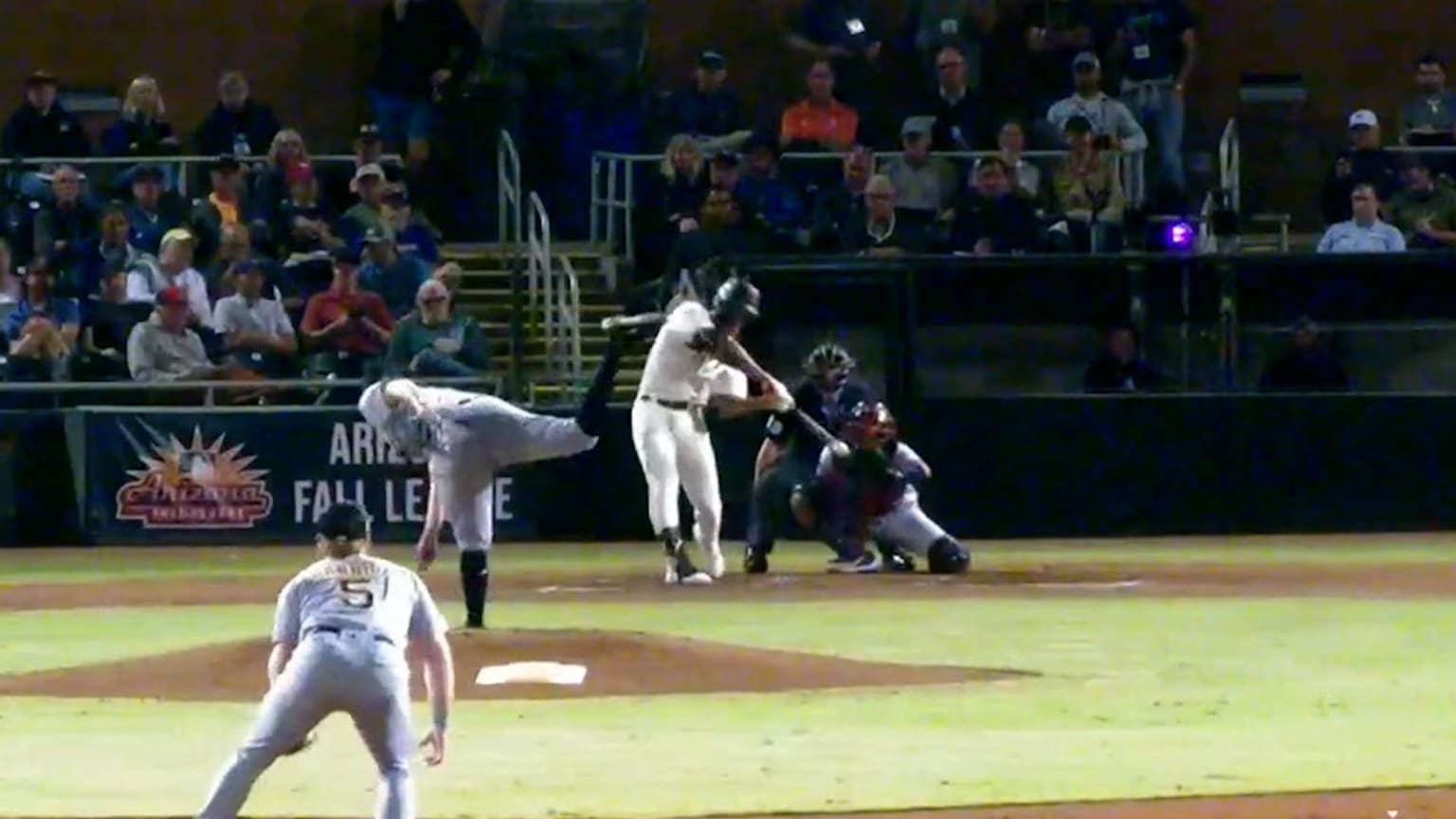 Reggie Crawford hits an RBI double for Scottsdale | 11/03/2023 | San ...