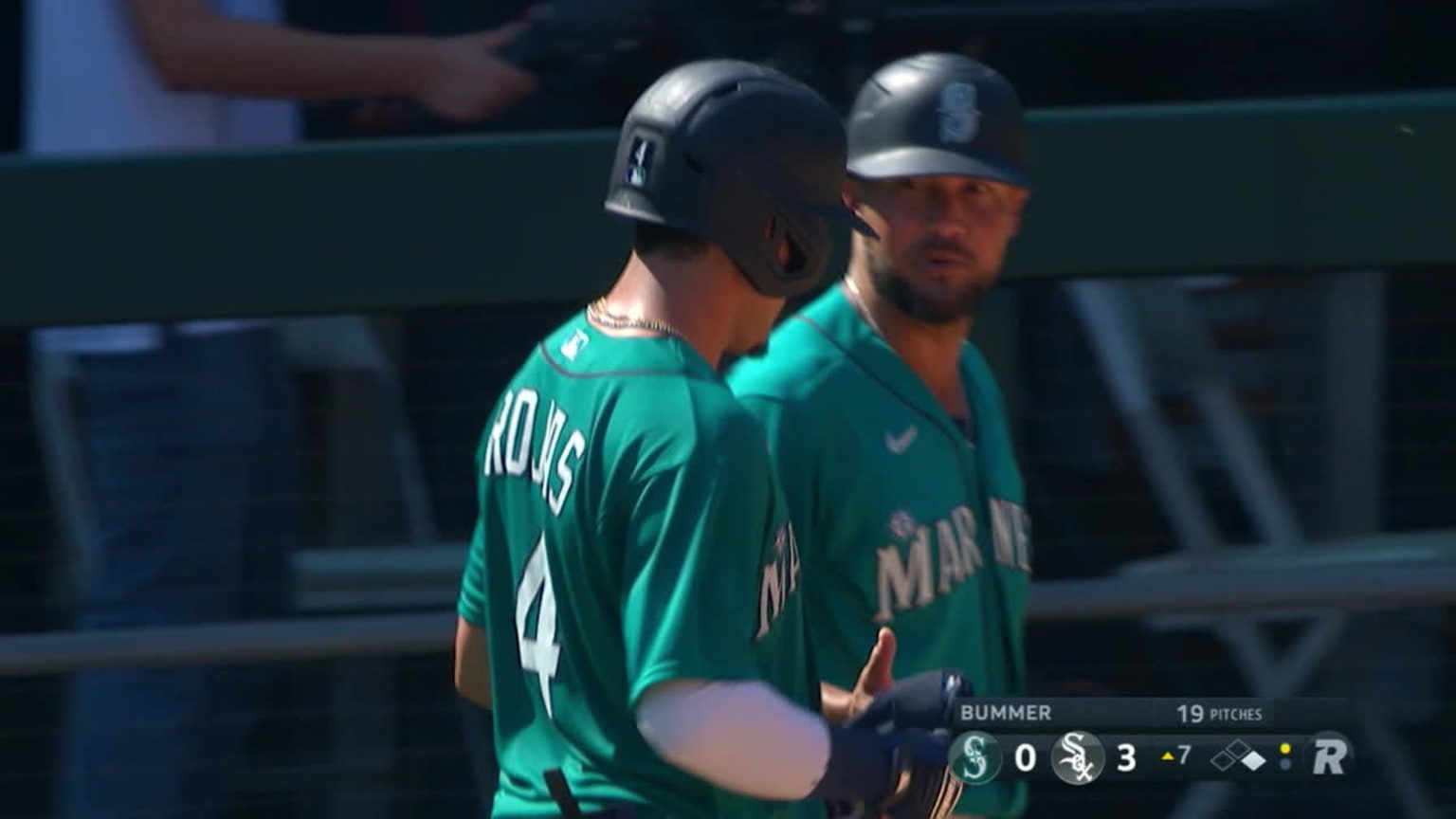 Josh Rojas impulsa con sencillo en el 7mo | 23/08/2023 | Los Mariners ...