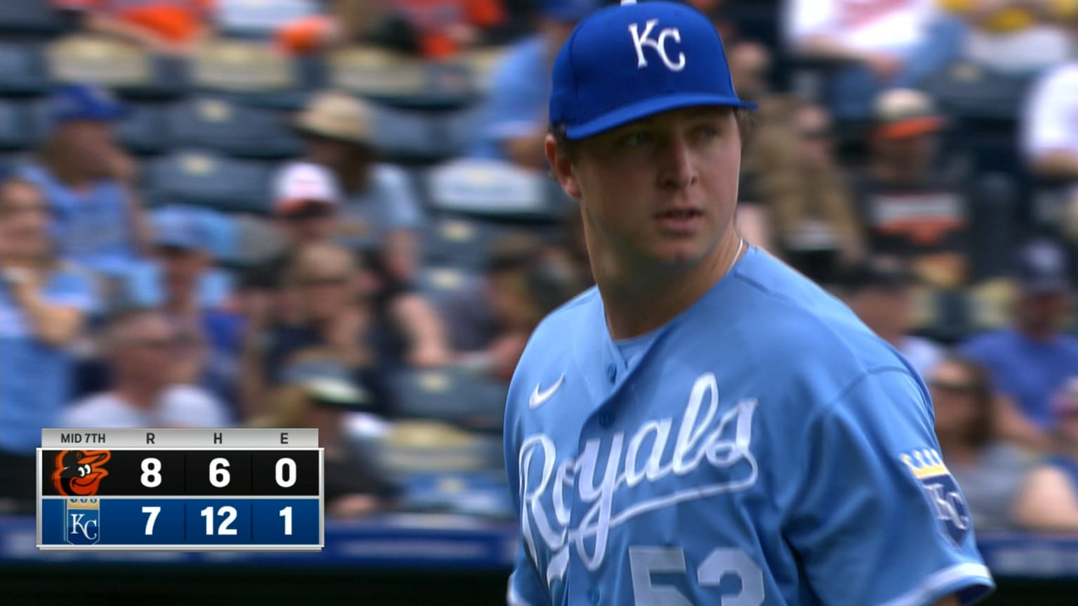 Austin Cox tosses two great innings in MLB debut | 05/04/2023 | Kansas City Royals
