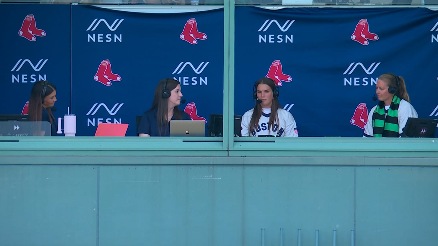 Abby Newhook and Ashley Phillips join Boston's booth | 08/05/2025 ...