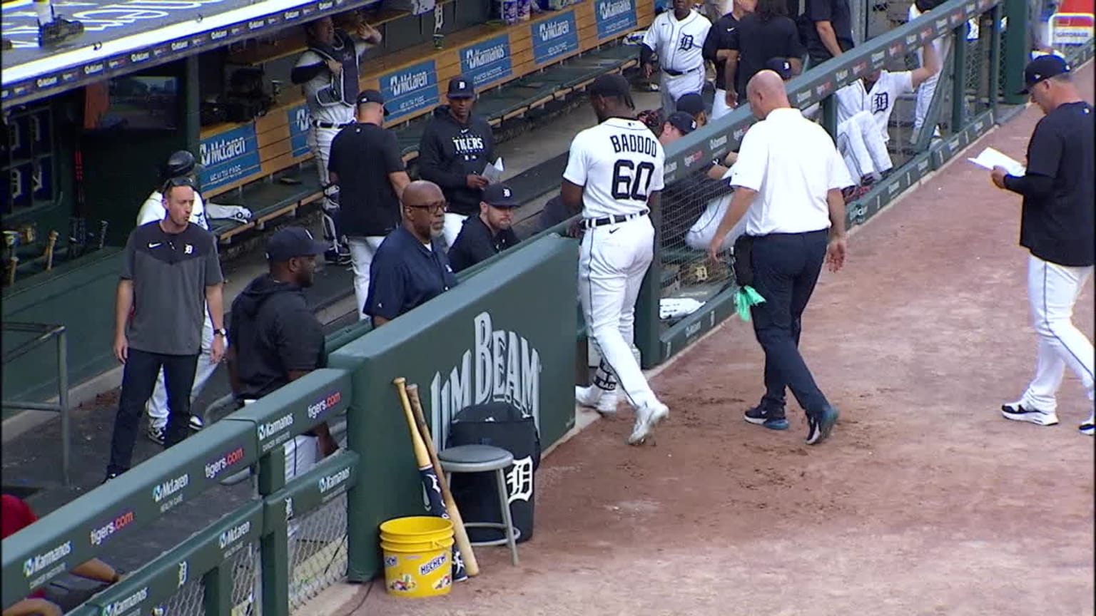 Akil Baddoo exits due to an apparent injury in 4th | 06/09/2023 ...