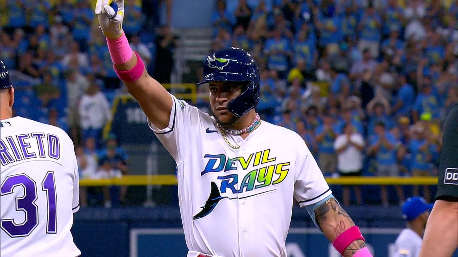 Jose Siri's RBI single gives the Rays a 4-3 lead | 06/23/2023 | Tampa Bay Rays