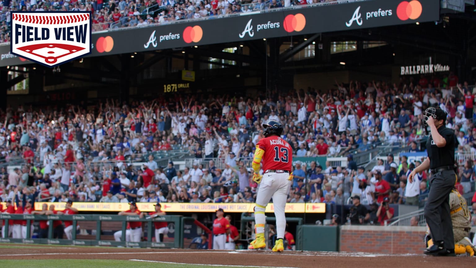 Field View: Ronald Acuña Jr.'s home run in first game | 05/23/2025 | MLB.com