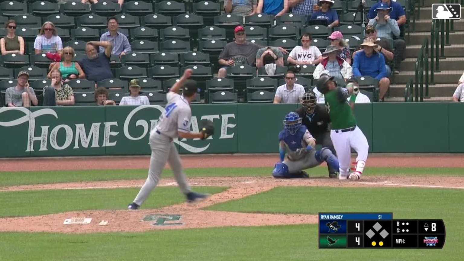 Ryan Ramsey's 4th K | 06/19/2024 | Kansas City Royals