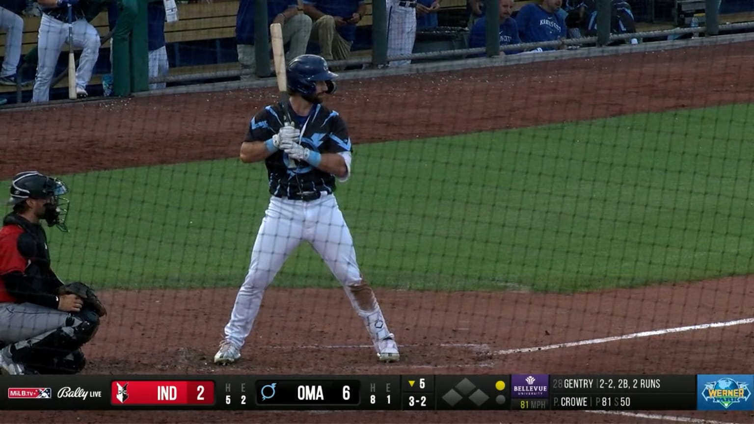 Tyler Gentry records four hits, including double | 09/17/2023 | Kansas ...