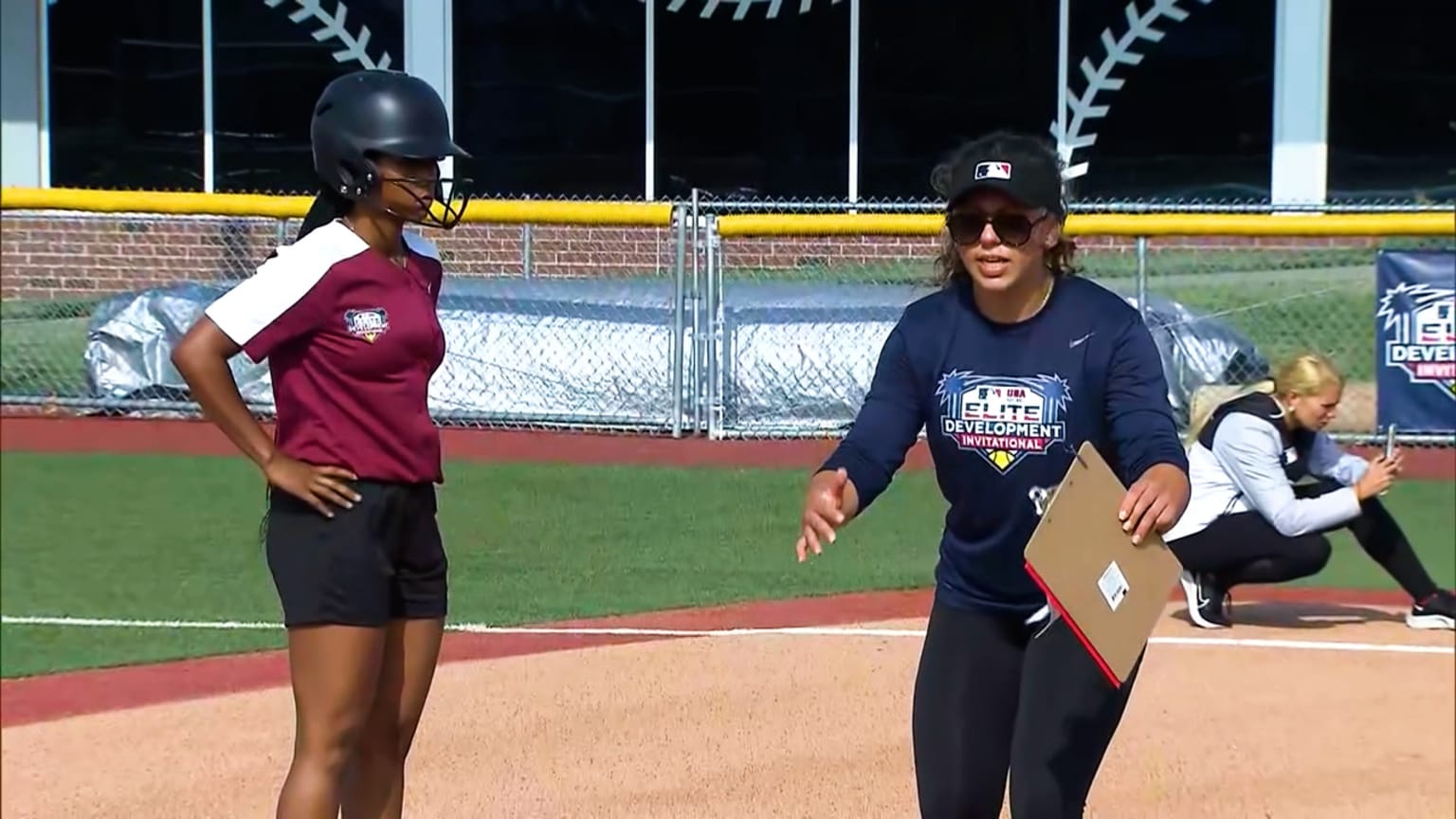 Caitlyn Walker making her mark at Girls Baseball EDI | 06/27/2023 | MLB.com