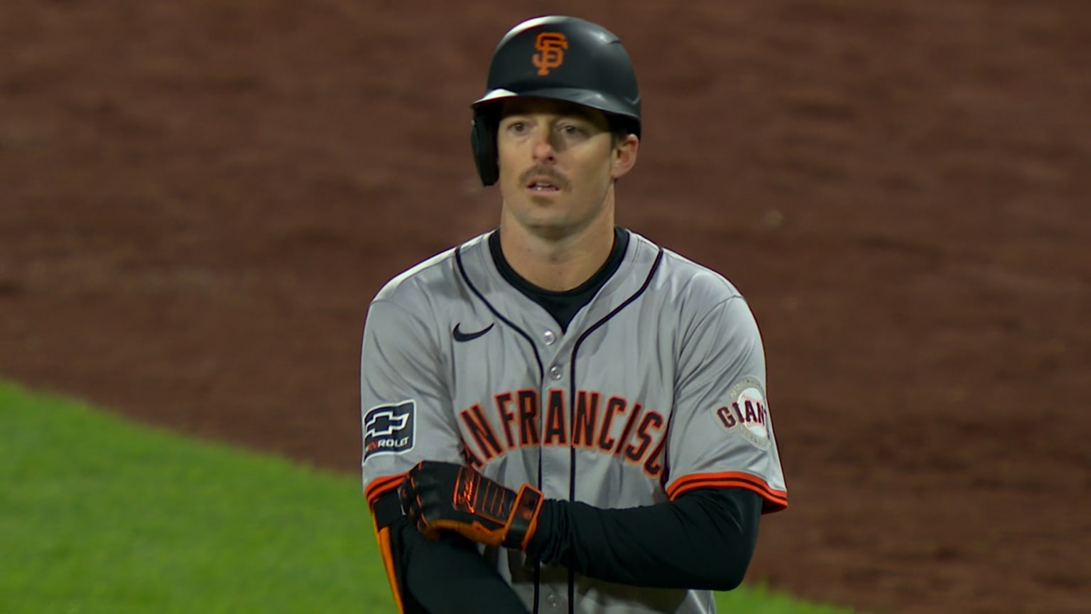 Mike Yastrzemski's RBI bunt single | 05/01/2024 | San Francisco Giants