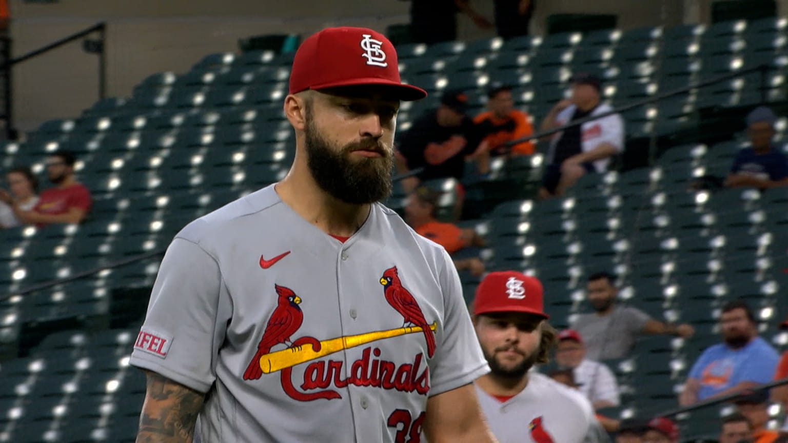 Drew Rom strikes out seven over 5 1/3 shutout innings | 09/13/2023 | St ...