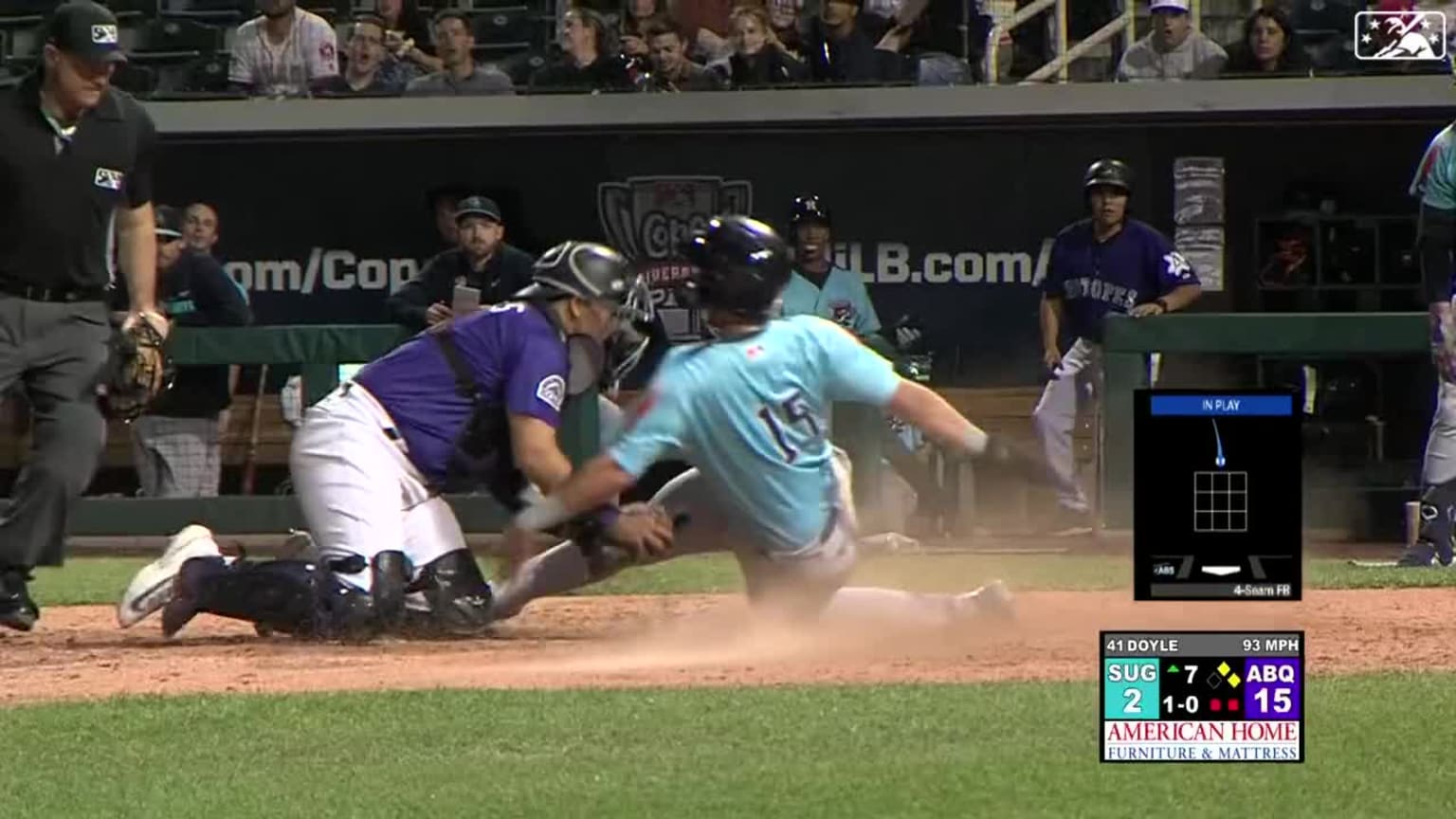 Nolan Jones unleashes a rocket throw | 05/04/2023 | MLB.com