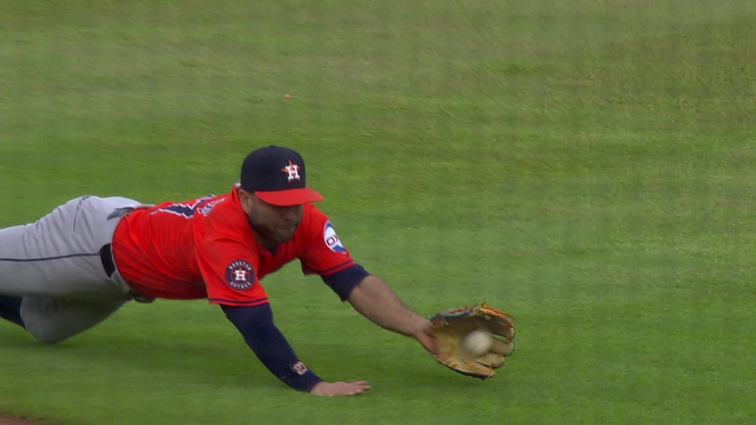 Jose Altuve's diving stop | 05/10/2024 | Houston Astros
