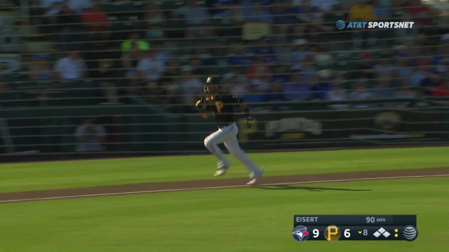 Henry Davis lifts a sacrifice fly to center field | 02/25/2023 ...
