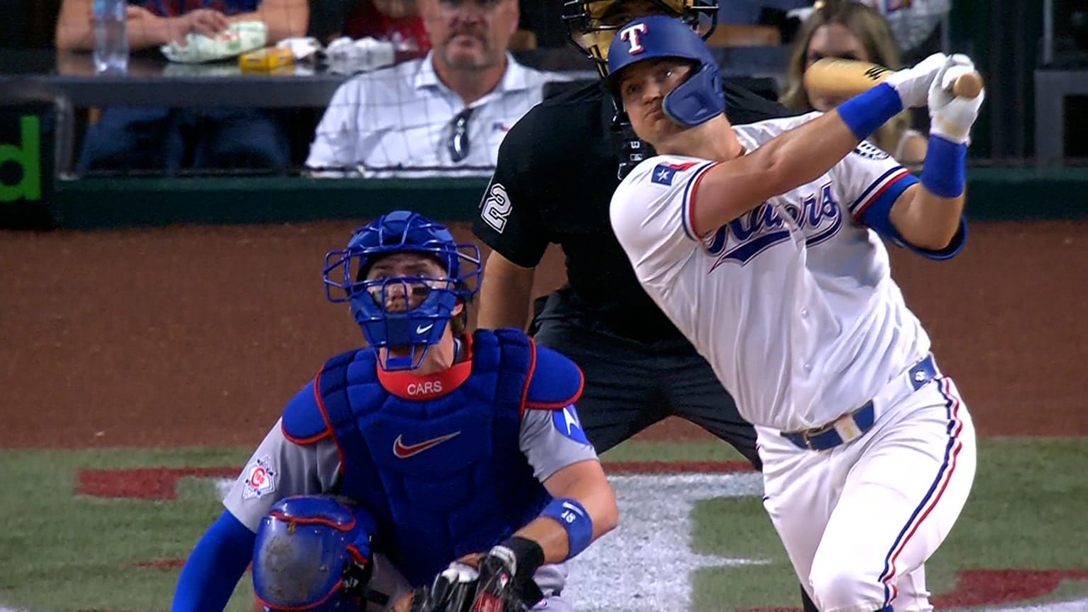 Josh Jung conecta HR solitario | 09/05/2026 | Los Rangers de Texas