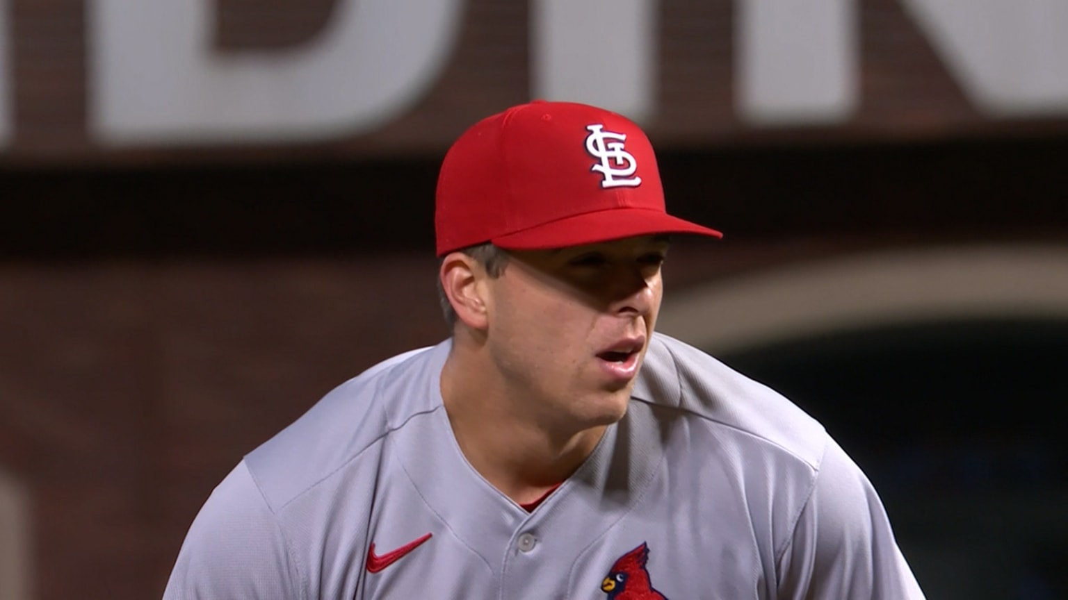 Ryan Helsley strikes out Crawford in 9th inning | 04/25/2023 | St ...