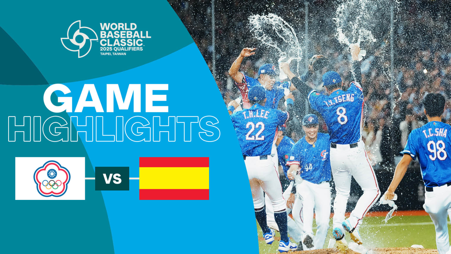 Chinese Taipei vs. Spain | 02/25/2025 | MLB.com
