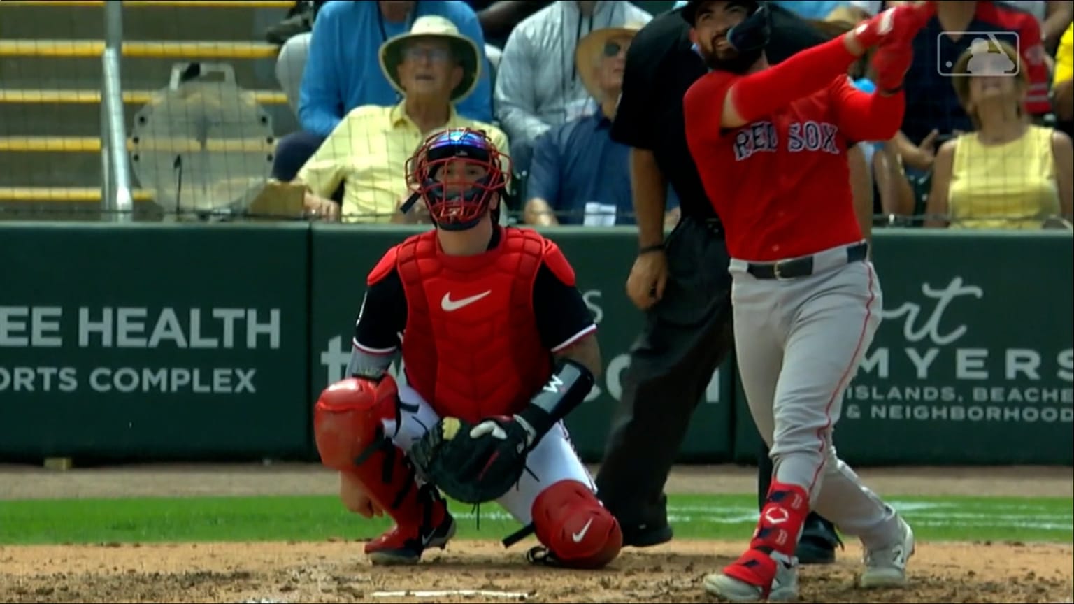 Connor Wong's solo home run | 03/16/2025 | Boston Red Sox