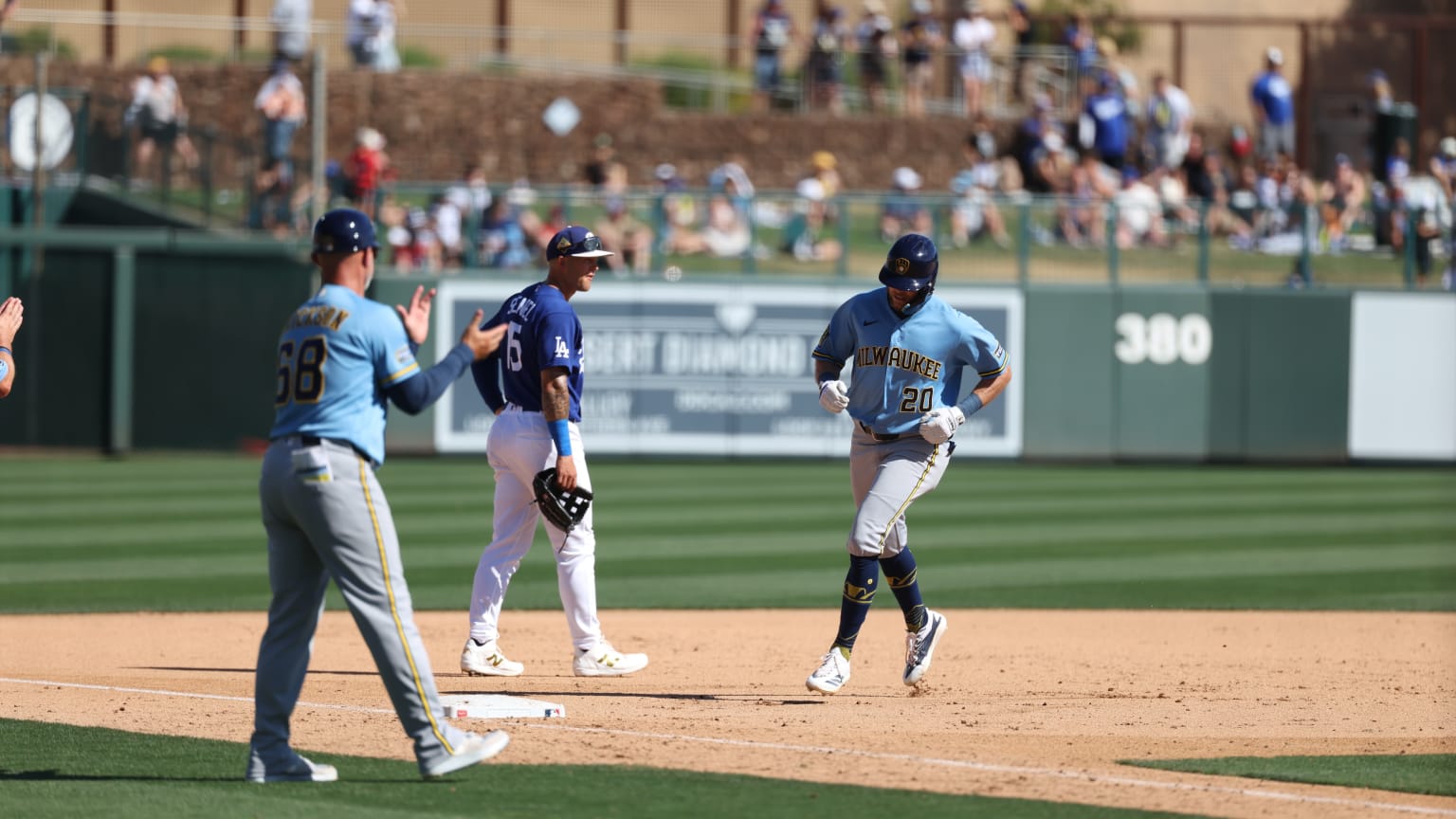 Brandon Lockridge's grand slam | 03/16/2026 | Milwaukee Brewers