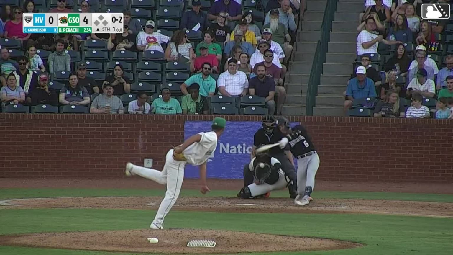 Dominic Perachi's seventh strikeout | 06/21/2024 | Pittsburgh Pirates