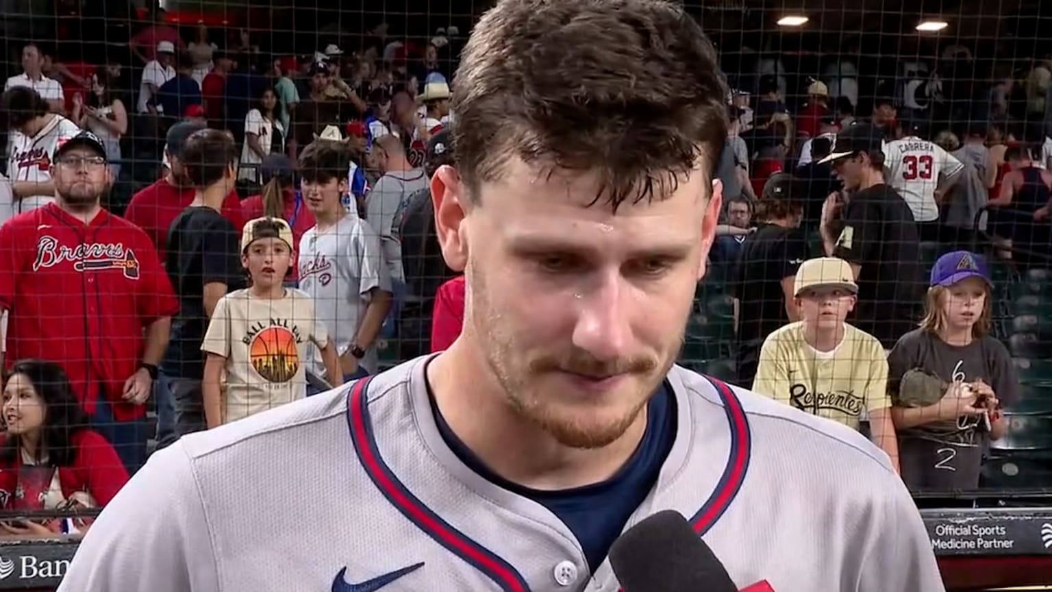 Sean Murphy on the Braves' pitchers, his clutch homer | 07/08/2024 ...