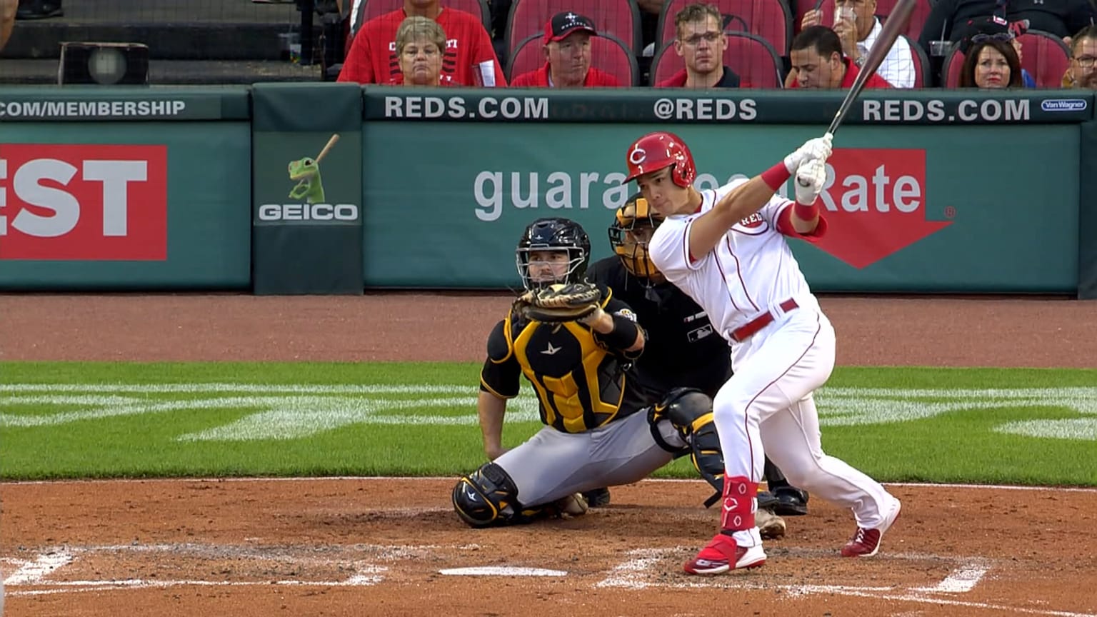 Stuart Fairchild lines double to right field | 09/14/2022 | Cincinnati Reds