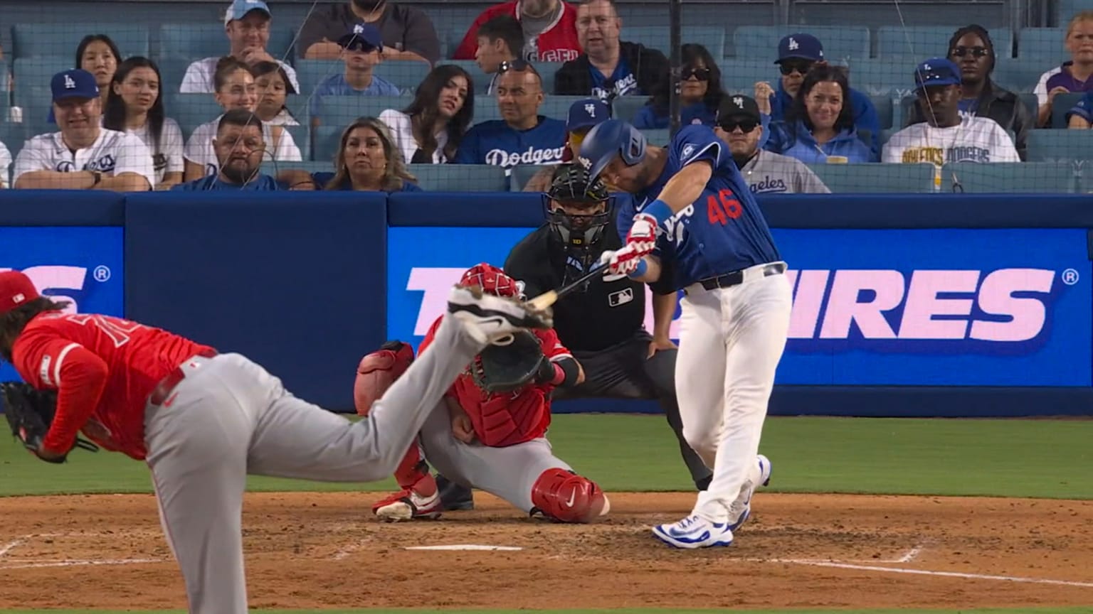 Chris Okey's two-run double | 03/23/2025 | Los Angeles Dodgers