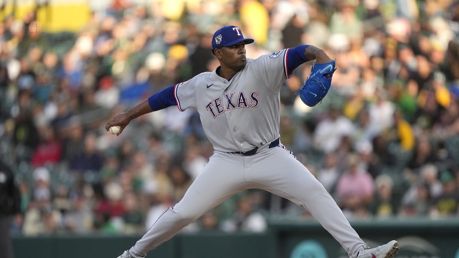 Kumar Rocker K's Nick Kurtz | 04/15/2026 | Texas Rangers