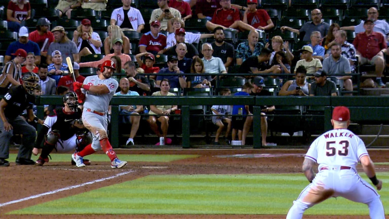 Christian Walker makes a superb leaping snag at first | 08/29/2022 ...