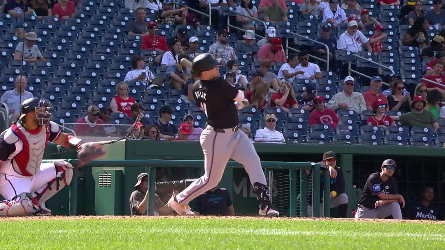 Jonah Bride hits a solo home run (7) | 09/15/2024 | Miami Marlins