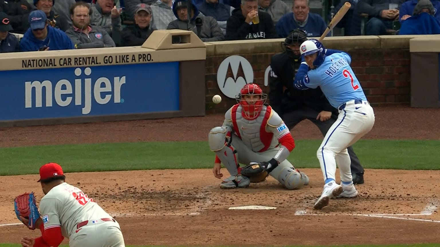 Nico Hoerner's RBI single | 04/25/2025 | Chicago Cubs