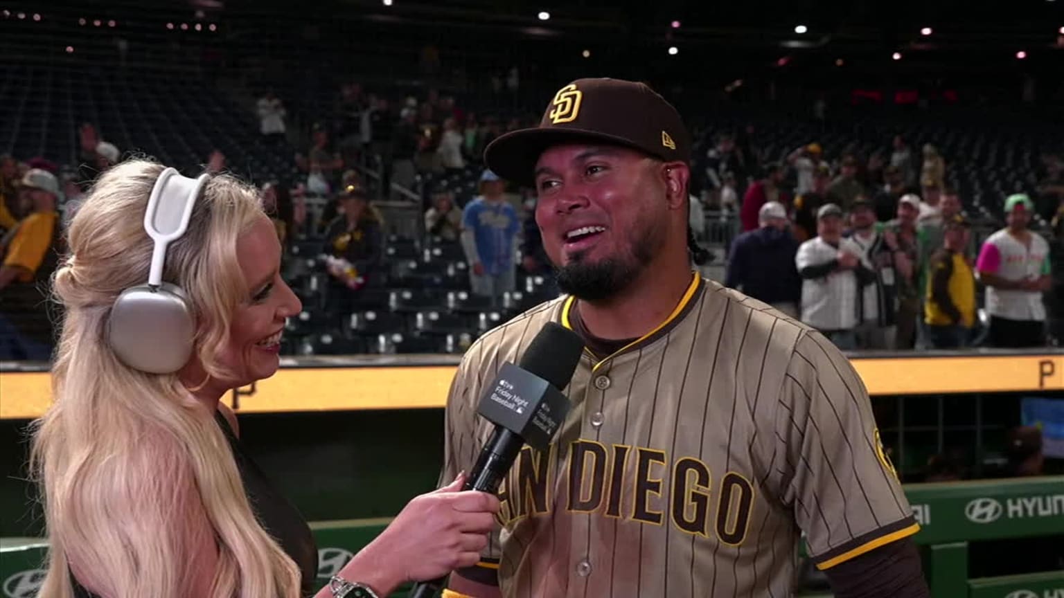 Luis Arraez on Padres' win, his three-RBI game | 05/02/2025 | San Diego ...