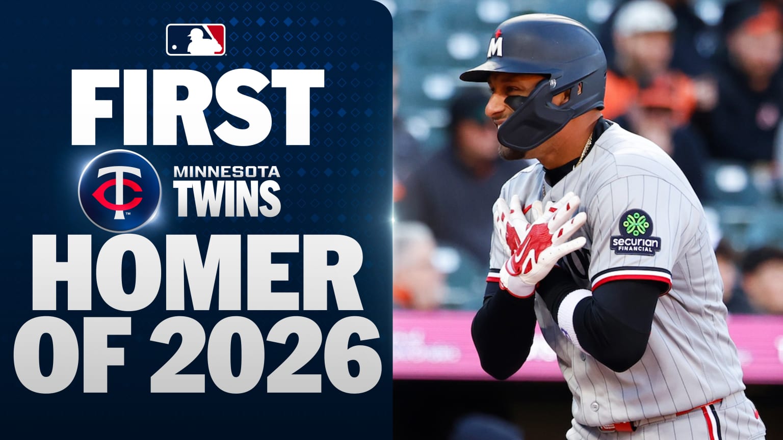 Royce Lewis' first homer of the 2026 season | 03/28/2026 | Minnesota Twins