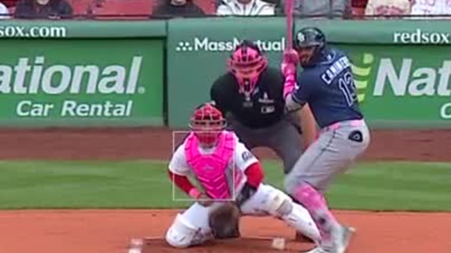 Junior Caminero climbs the monster for a home run 💪 | 05/10/2026 ...