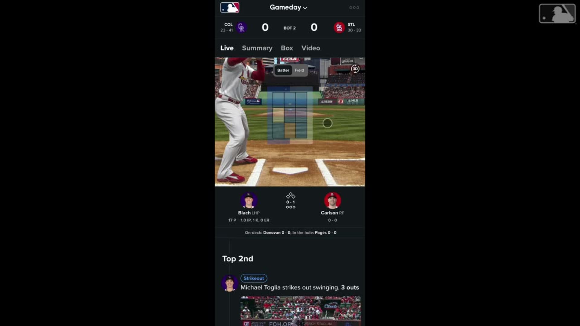 Mlb gameday store