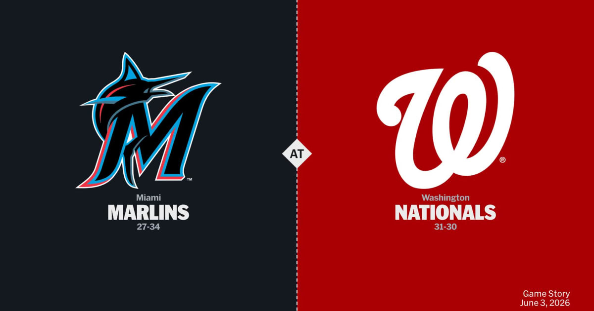 Miami Marlins at Washington Nationals Preview - 06/03/2026 - MLB Stories