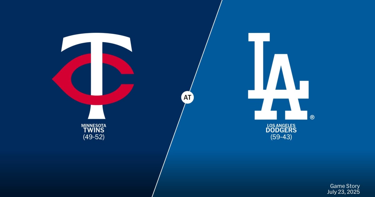 Minnesota Twins at Los Angeles Dodgers Game Story, Scores/Highlights ...