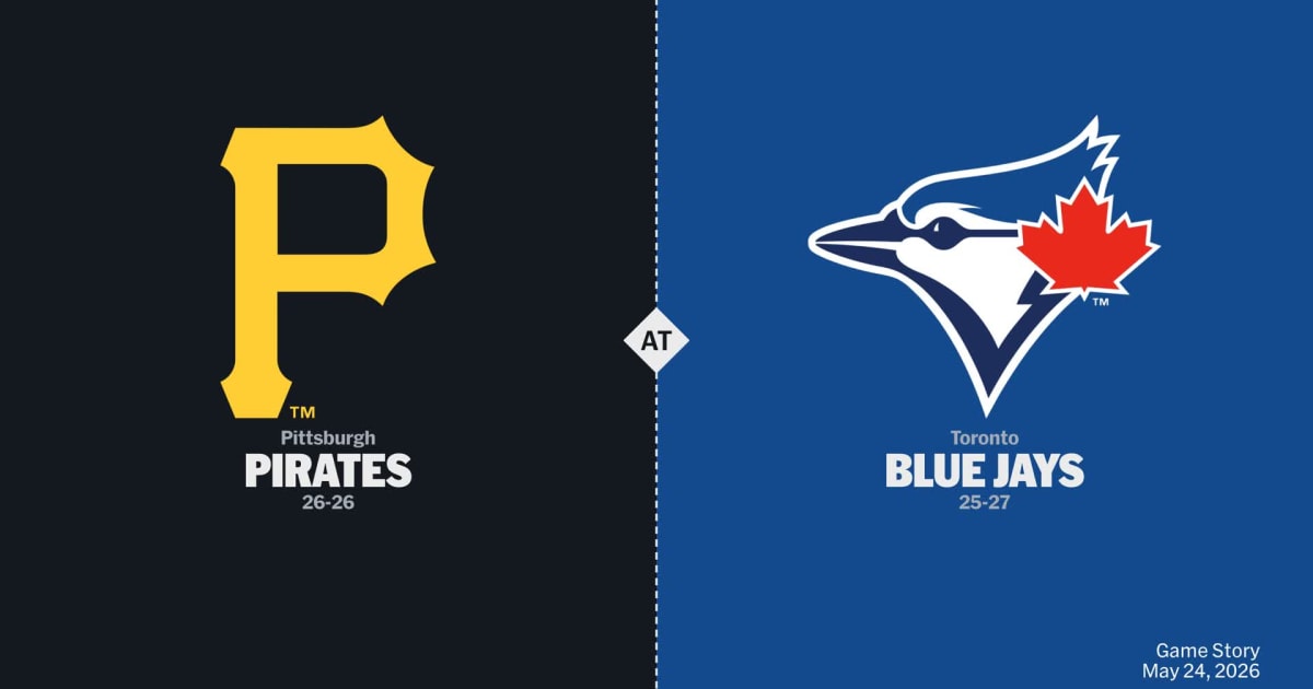 Pittsburgh Pirates at Toronto Blue Jays Game Story, Scores/Highlights ...