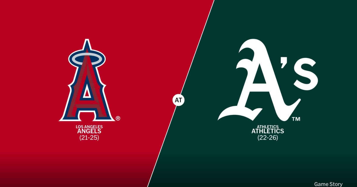 Los Angeles Angels at Athletics Game Story, Scores/Highlights - 05/20 ...