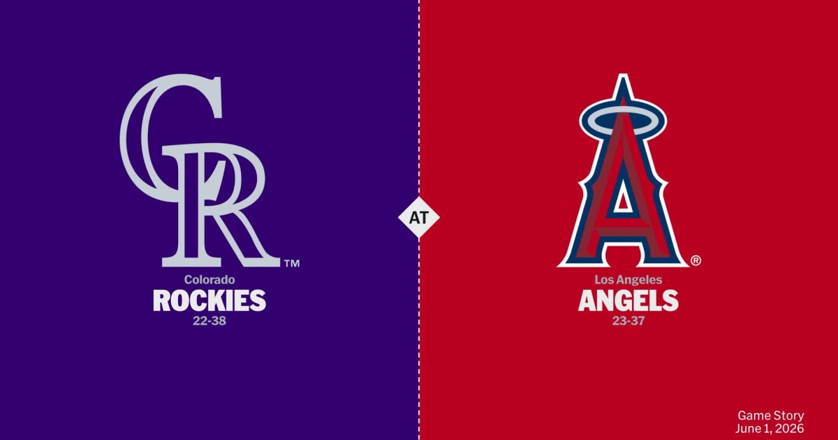 Colorado Rockies at Los Angeles Angels Game Story, Scores/Highlights ...