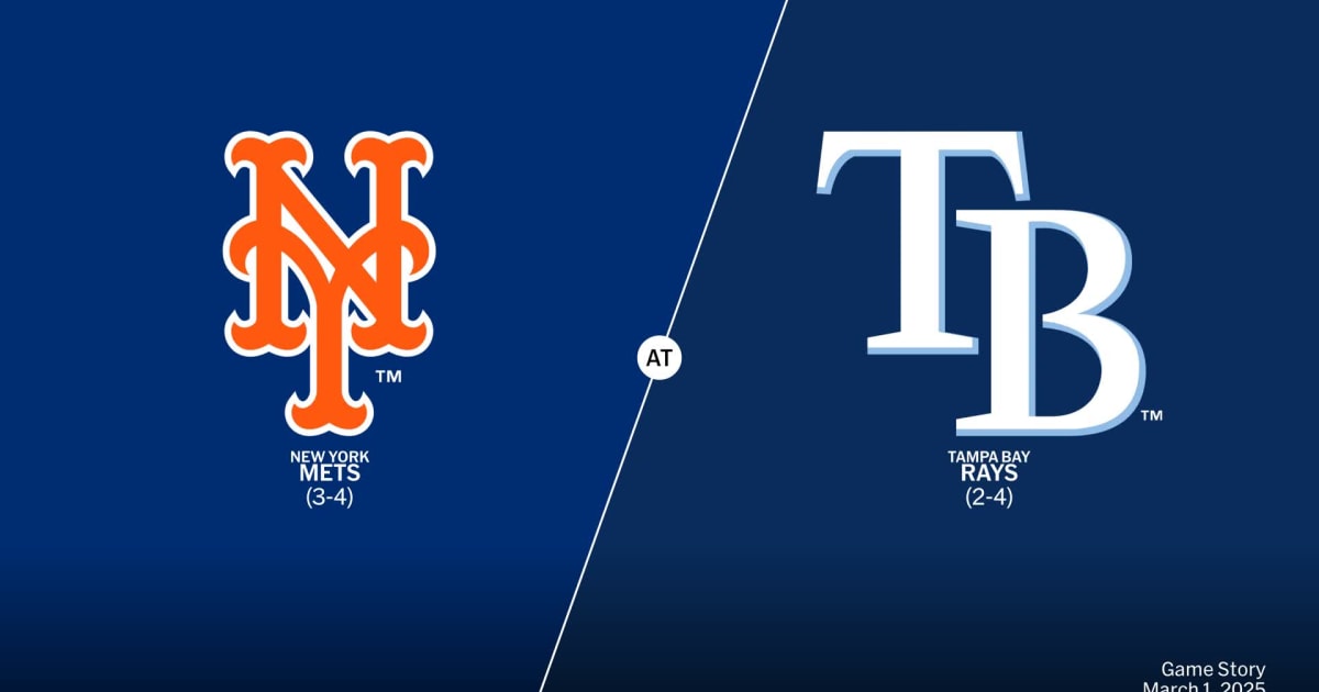 New York Mets at Tampa Bay Rays Preview - 03/01/2025 - MLB Stories