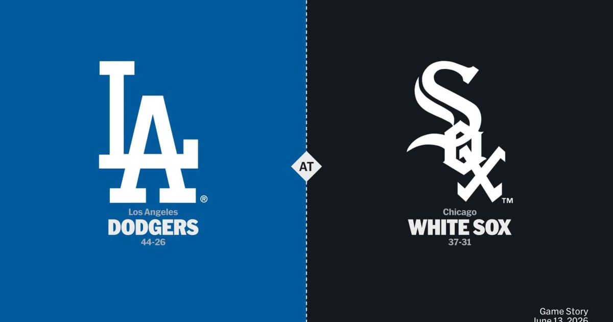Los Angeles Dodgers at Chicago White Sox Game Story, Scores/Highlights ...