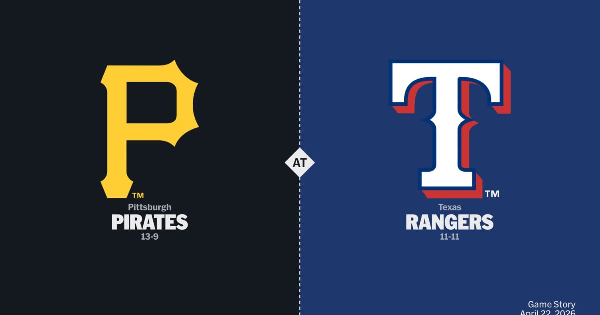 Pittsburgh Pirates at Texas Rangers Preview - 04/22/2026 - MLB Stories