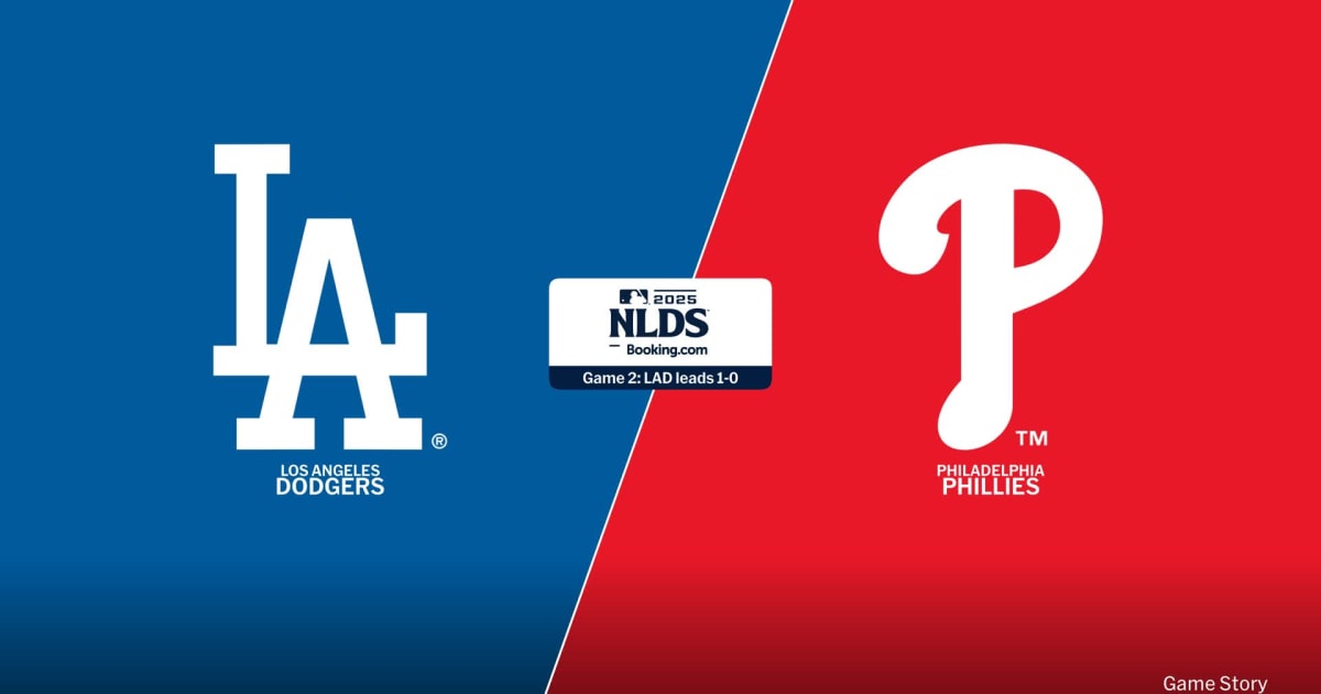 Los Angeles Dodgers at Philadelphia Phillies Game Story, Scores ...