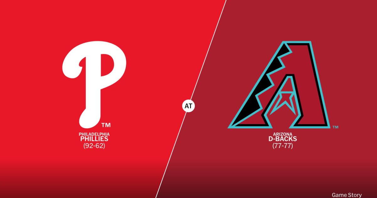 Philadelphia Phillies at Arizona Diamondbacks Game Story, Scores ...