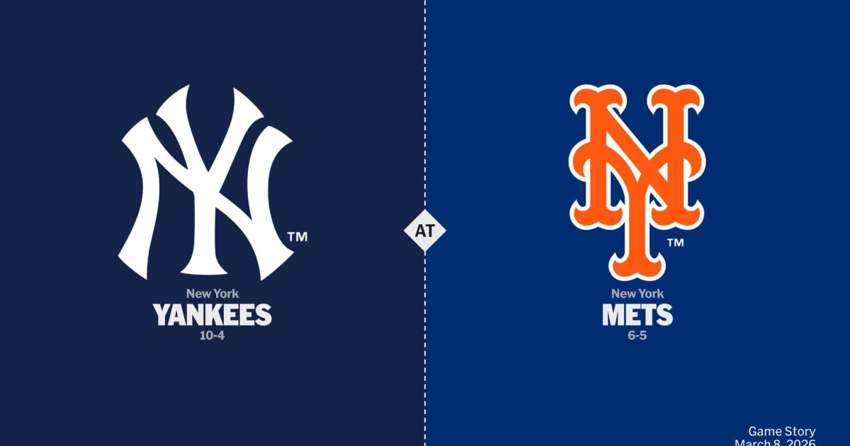 New York Yankees at New York Mets Game Story, Scores/Highlights - 03/08 ...