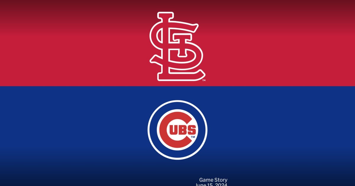 St. Louis Cardinals at Chicago Cubs Game Story, Scores/Highlights - 06 ...